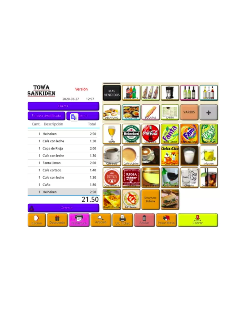 📲 Licencias para software TPV | TOWA SANKIDEN